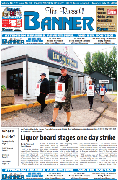 e-Editions | The Russell Banner